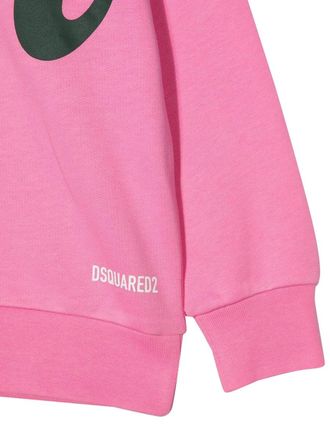 Dsquared2 Cotton Crewneck Sweatshirt - Pink