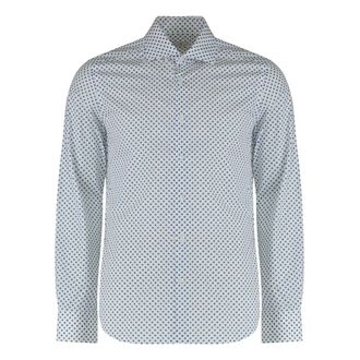 Sonrisa Homme, Chemises, Blanc, Taille: 2XL Chemise Imprim&eacute;e en Coton