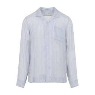 Dries Van Noten Homme, Blouses et Chemises, Bleu, Taille: S Carlty Shirt