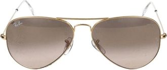 Ray-Ban unisex, Accessoires, Jaune, Taille: 58 MM Lunettes de Soleil Aviateur Classiques