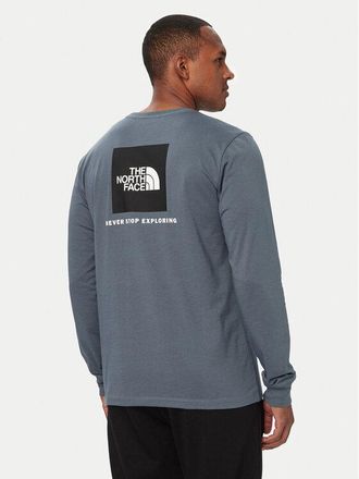 The North Face Longsleeve Evolution Box Nse NF0A8B68 Grau Regular Fit