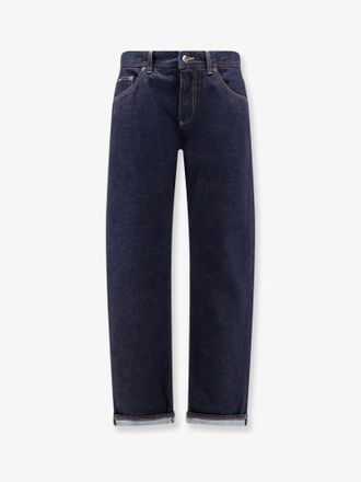 Dolce & Gabbana Classic jeans with Logo embroidery - DOLCE & GABBANA - gender_Man