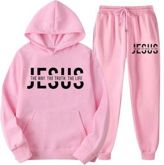 Generic Ensemble sweat-shirt d&eacute;contract&eacute; minimaliste et pantalon imprim&eacute; pour femmes (XXL)