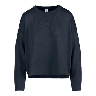 Bomboogie Femme, Pulls, Bleu, Taille: 42 FR Essential Crew Neck