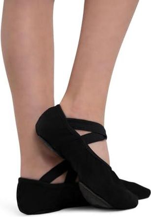 Capezio Femme Toile Hanami Ballerines, Noir, 38 EU