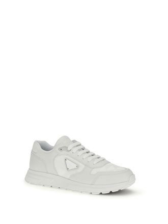 Prada Mens Re-Nylon Sneakers Bianco