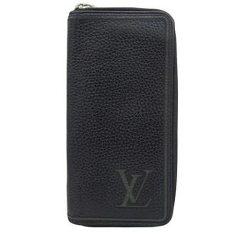 Louis Vuitton Portefeuille en cuir Pre-owned - Femme - Pre-owned - Noir - Taille: ONE Size