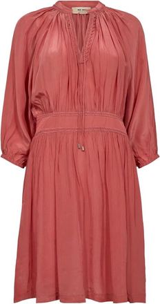 Mos Mosh MOS Mosh, Femme, Robes, Rose, Taille: 40 FR Robe Rose Pâle Brodée