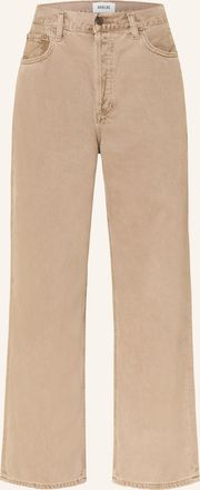 A Gold E Agolde Wide Leg Jeans Low Slung Baggy braun