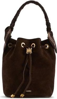 Amiri Sac seau en cuir su&eacute;d&eacute;