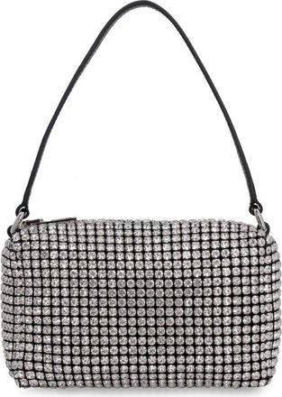 Alexander Wang Femme, Sacs, Blanc, Taille: ONE Size Sac &agrave; bandouli&egrave;re &agrave; strass