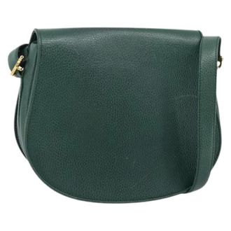 Cartier Sac bandouli&egrave;re vintage en cuir Pre-owned - Femme - Pre-owned - Vert - Taille: ONE Size