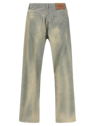 Prada Mens Blue Cotton Casual Pants