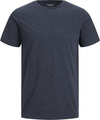 Jack & Jones Rundhalsshirt JJEORGANIC MELANGE TEE SS O-NECK NOOS in Melange Optik