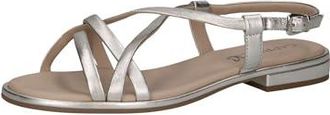 Caprice Femme Damen 9-28100-44 Sandale Plate, Pearl Metallic, 40 EU