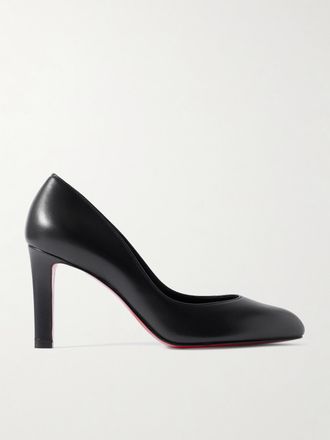 Christian Louboutin Escarpins En Cuir Fannylove 85 - Noir
