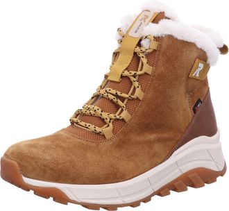 Rieker W0060-22 Morzine Ladies R-Evolution Lace Up Ankle Boots in Light Brown 39 LIGHT BROWN