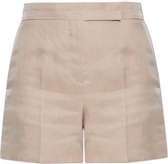 Max Mara Femme, Shorts, Beige, Taille: 38 FR Aerosi Silk Shorts