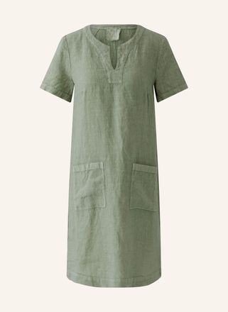 Oui Leinenkleid gruen