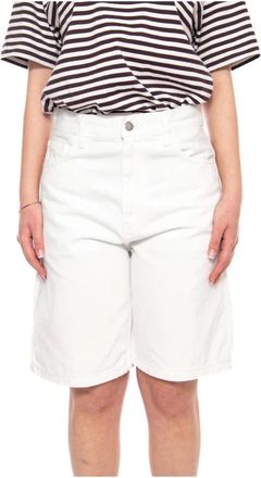 Carhartt Work in Progress Femme, Shorts, Blanc, Taille: 38 FR W Brandon Short