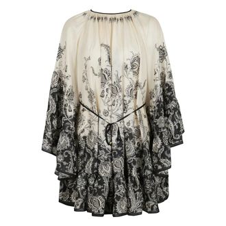 Zimmermann Femme, Robes, Multicolore, Taille: 38 FR Mini Robe Cloche Florale Rhiannon