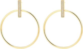 Edenly Ohrringe Frische - Lux - 18 Karat Gelbgold und Diamanten