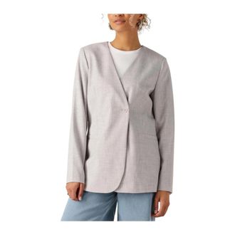 Modstr&ouml;m Heartmd Fitted Blazer - - Jackets - Damen - Grau - XS