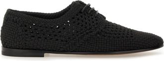 Dolce & Gabbana Intreccio Tessuto - - Shoes - Herren - Schwarzk - 42 1/2 EU