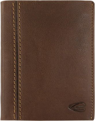 Camel Active Bilbao Herren Geldbörse Hochformat RFID Leder Mittelgroß Cognac Braun