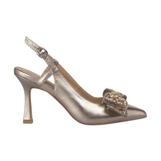 Alma En Pena Hochhackiger Schleifenschuh - - Shoes - Damen - Gelb - 37 EU