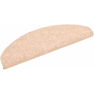 vidaXL Stufenmatten Selbstklebend 30 Stk. Creme 65x21x4 cm - Vidaxl