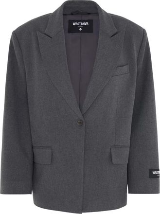 Worst Behavior Wrstbhvr, Femme, Vestes, Gris, Taille: 40 FR Oversized Blazer