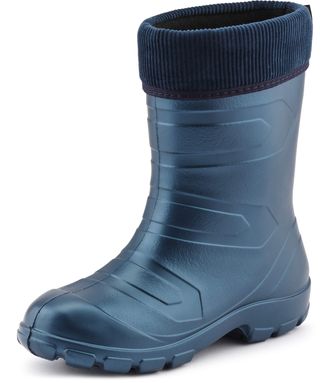 Ladeheid Damen Thermo Eva Gummistiefel federleicht LALMG879 (Metall Blau/Navy, 38 EU)