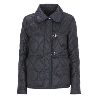 Fay Femme, Vestes, Bleu, Taille: 38 FR Veste matelass&eacute;e