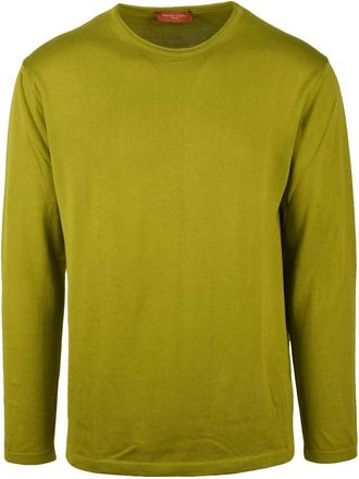 Daniele Fiesoli Homme, Pulls, Vert, Taille: XL Pullover Girocollo