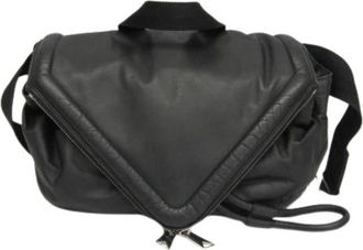 Bottega Veneta Sac Ceinture Beak Pre-owned - Femme - Pre-owned - Noir - Taille: ONE Size
