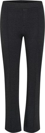 Part Two Femme, Pantalons, Gris, Taille: 44 FR Pantalon à Carreaux Gris Foncé