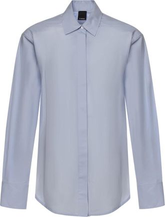 Pinko Pinko, Femme, Blouses et Chemises, Bleu, Taille: 38 FR Chemises