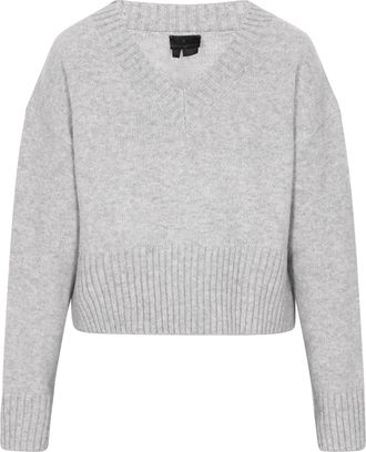 Dreimaster Dreimaster Pullover Damen Grau Melange