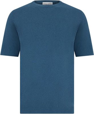 Roberto Collina Homme, Tops, Bleu, Taille: 2XL T-Chemises