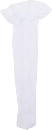 Alessandra Rich Strumpfhose mit Spitze - Weiß