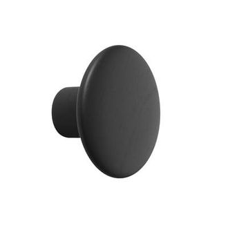 MUUTO Patère The dots - Noir - Frêne teinté - Designer Lars Tornoe