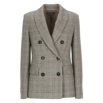 D.exterior Zweireihiger Blazer - - Jackets - Damen - Grau - S