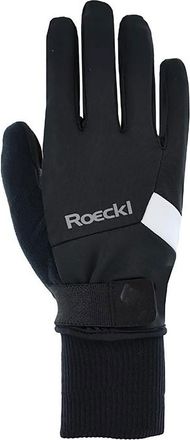 Roeckl Damen, Herren Langlaufhandschuhe Lappi 2 Black-White 10 1/2