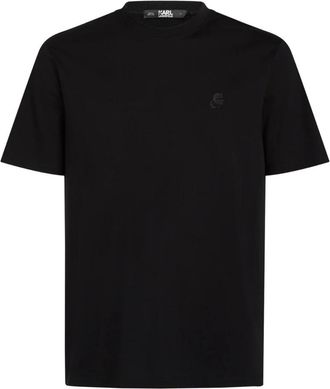 Karl Lagerfeld Homme, Tops, Noir, Taille: M T-Shirt Var.10