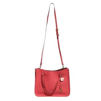 Coach Pre-owned Leder Schultertasche - - Pre-owned - Damen - Rosa - ONE SIZE