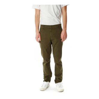 Nudie Jeans Chino Hose - - Trousers - Herren - Gr&uuml;n - W31 L34