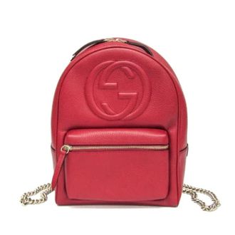 Gucci Pre-owned Leder gucci-taschen - - Pre-owned - Damen - Rot - ONE SIZE