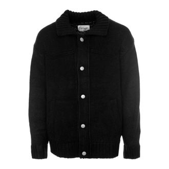 Carhartt Work in Progress Homme, Pulls, Noir, Taille: XL Santa Fe Cardigan