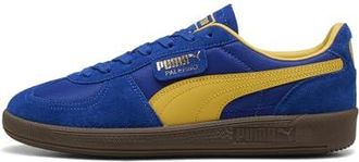 Puma Baskets Palermo Vintage Shoes pour homme, 25 couleurs printemps et &eacute;t&eacute; bleu vif jaune soleil 02, 30.0 cm